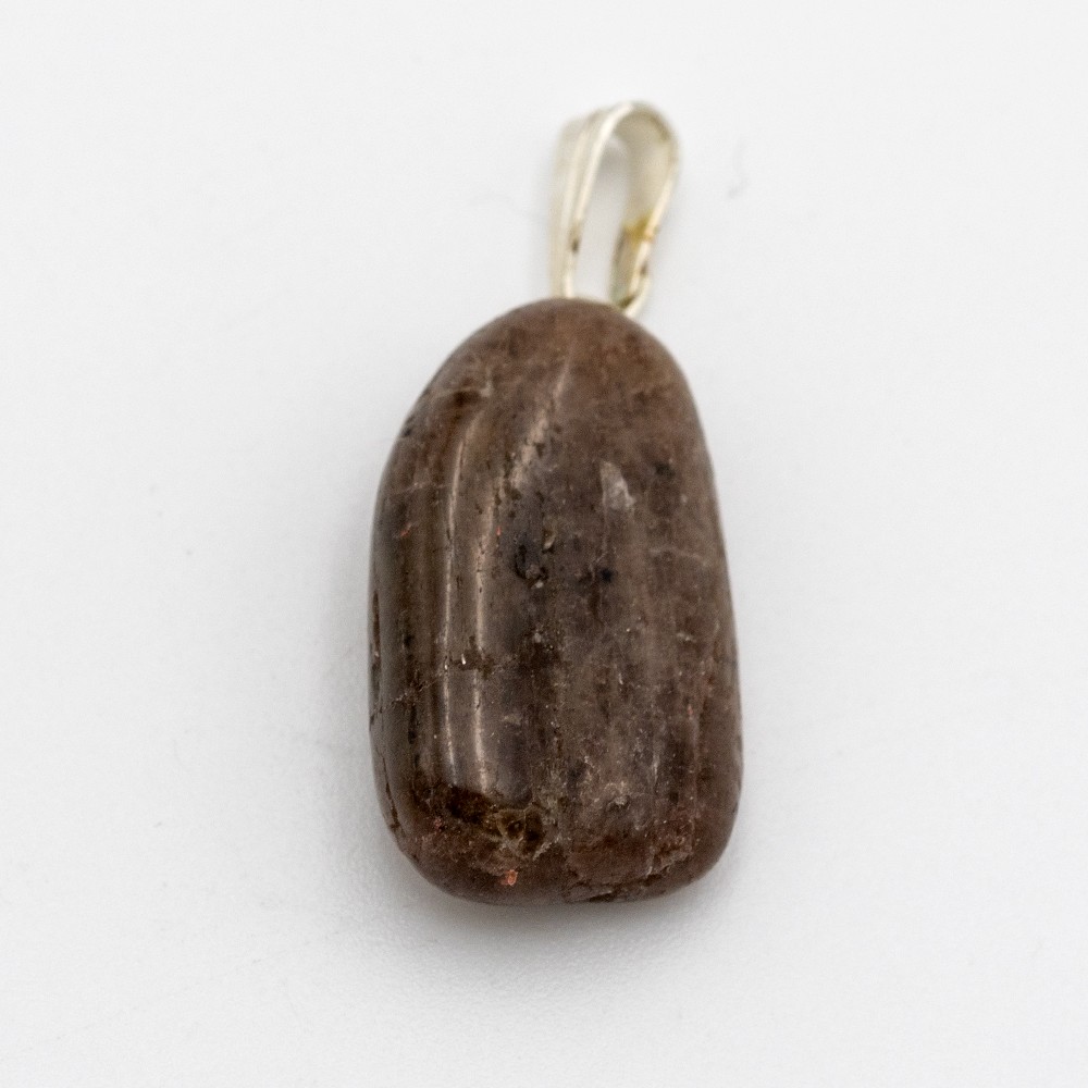 Pendentif en pierre chiastolite
